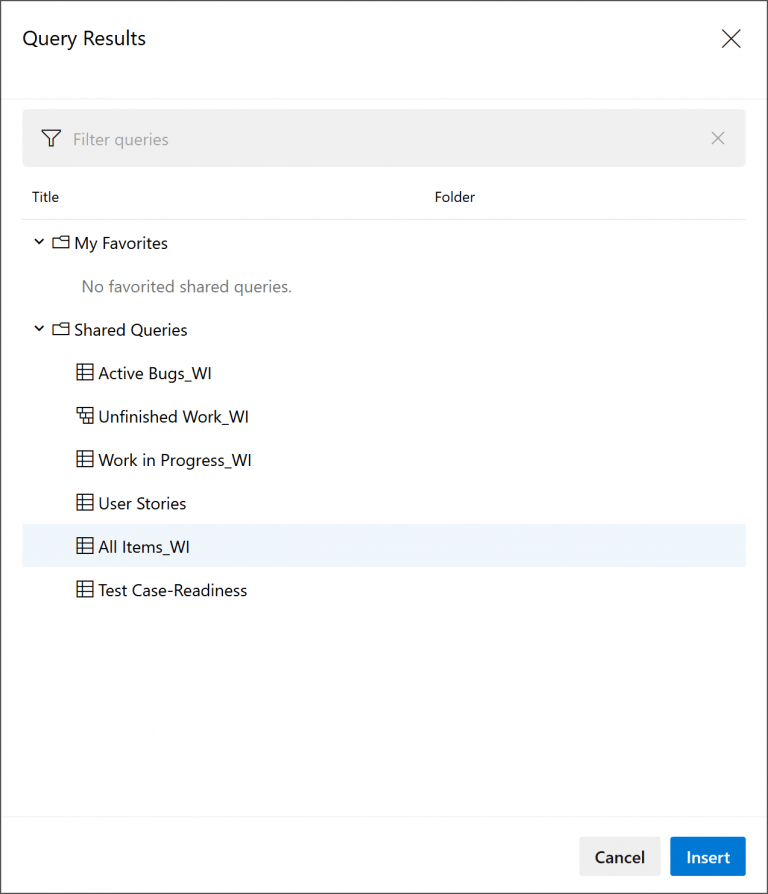Work Items and Queries in Azure Wikis » A Developer's Life