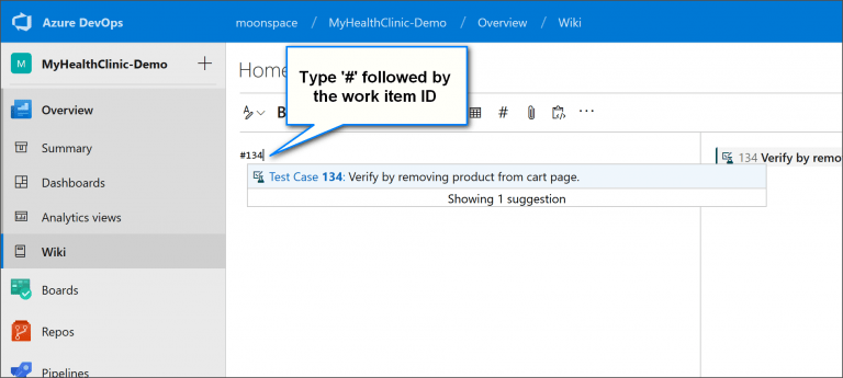 Work Items and Queries in Azure Wikis » A Developer's Life
