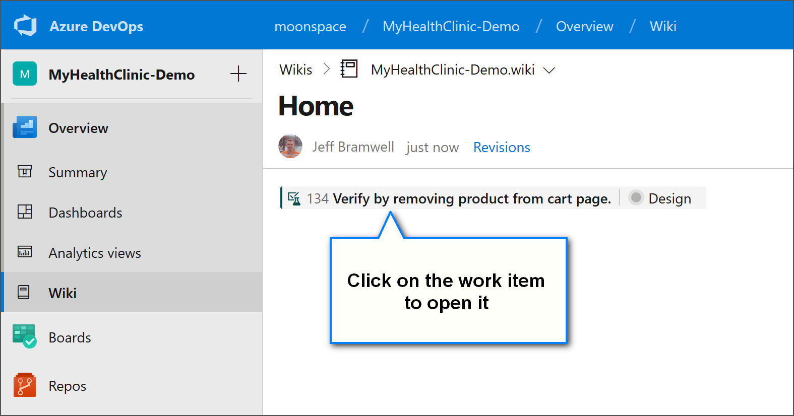 Work Items and Queries in Azure Wikis » A Developer's Life